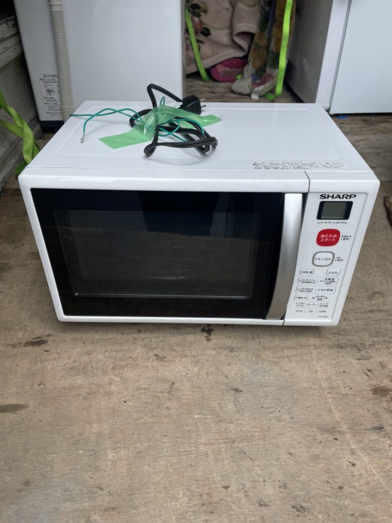 2018年製のSHARP 電子レンジ RE-S50A-W を清瀬市にて無料引取致しました。 ｜ 不用品買取を依頼するならコストパフォーマンスに優れた不用品買取MAX