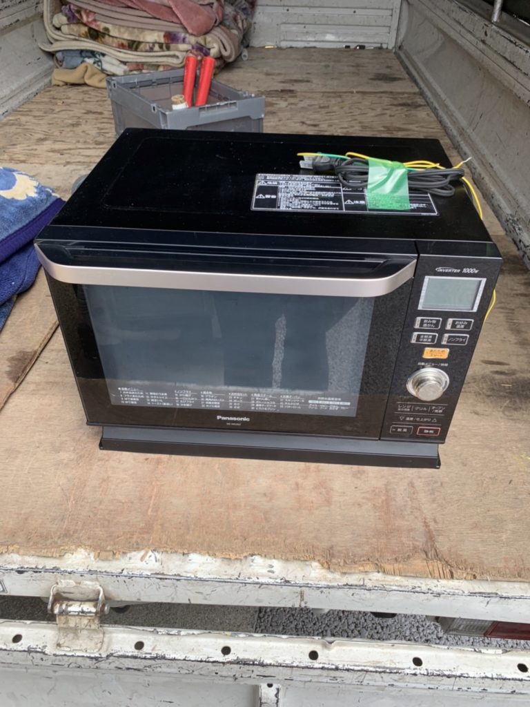 [高価査定]Panasonic オーブンレンジ NE-MS262-K 2016年製 港区へ出張しました。 ｜ 不用品買取を依頼するならコスト ...